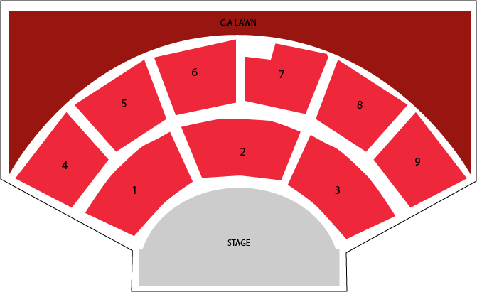 FPL Solar Amphitheater at Bayfront Park Seating Chart - FPL Solar ...